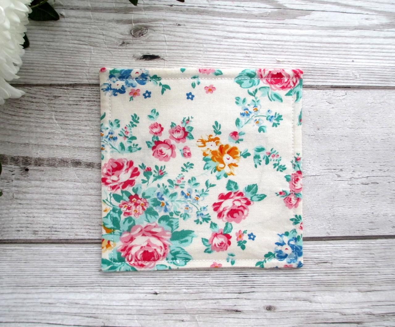 Teapot Coaster, Fabric Coaster, Retirement Gift For A Tea Lover on Luulla