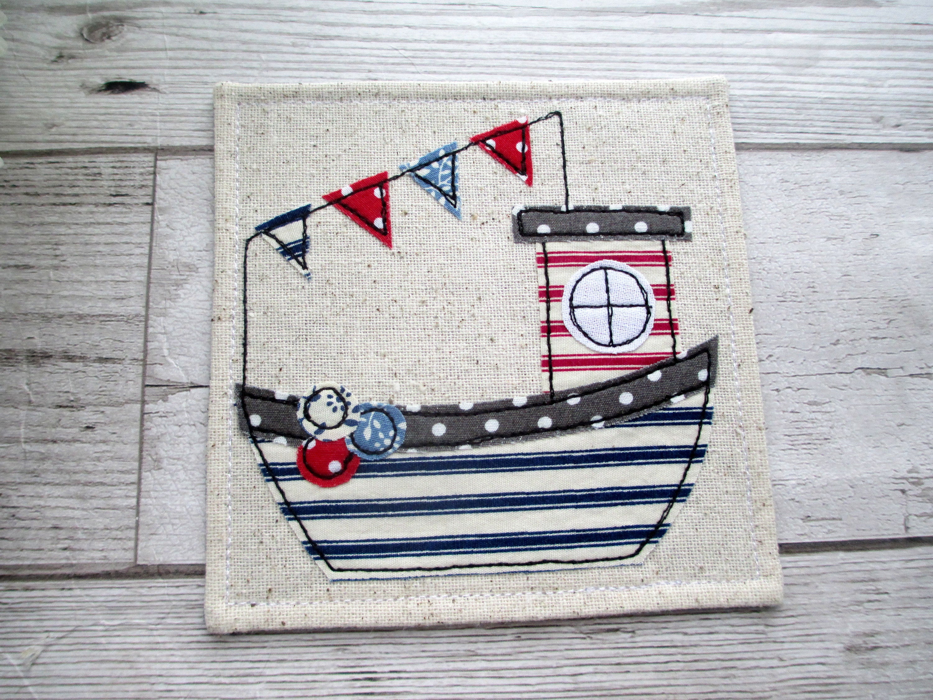 Nautical Coaster, Housewarming Gift For A Nautical Home on Luulla